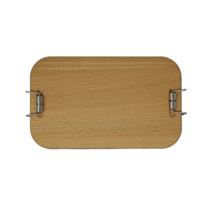 Jausenbox/Pausenbox mit Holzdeckel Plastic Free – Klenkdesign – Shop